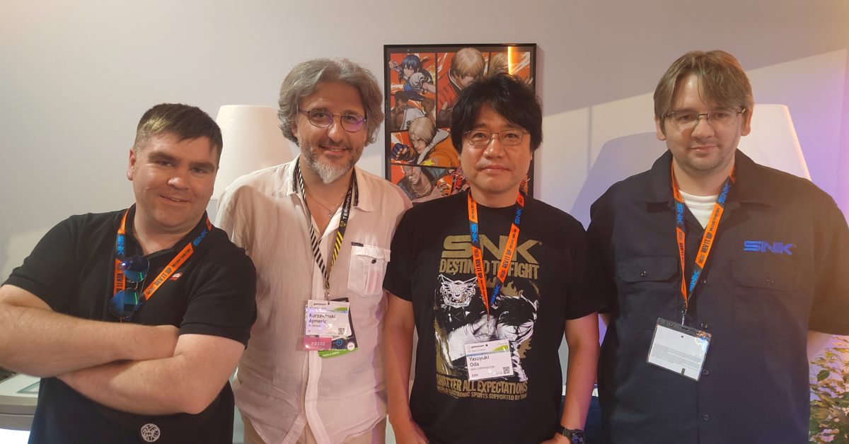 Interview [GAMESCOM 2024] Interview de Mr Oda et l'équipe de SNK sur ...