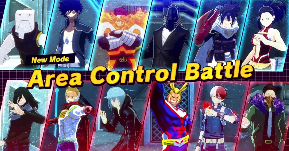 Le mode Area Control Battle débarque dans MY HERO ULTRA RUMBLE ! - Air ...